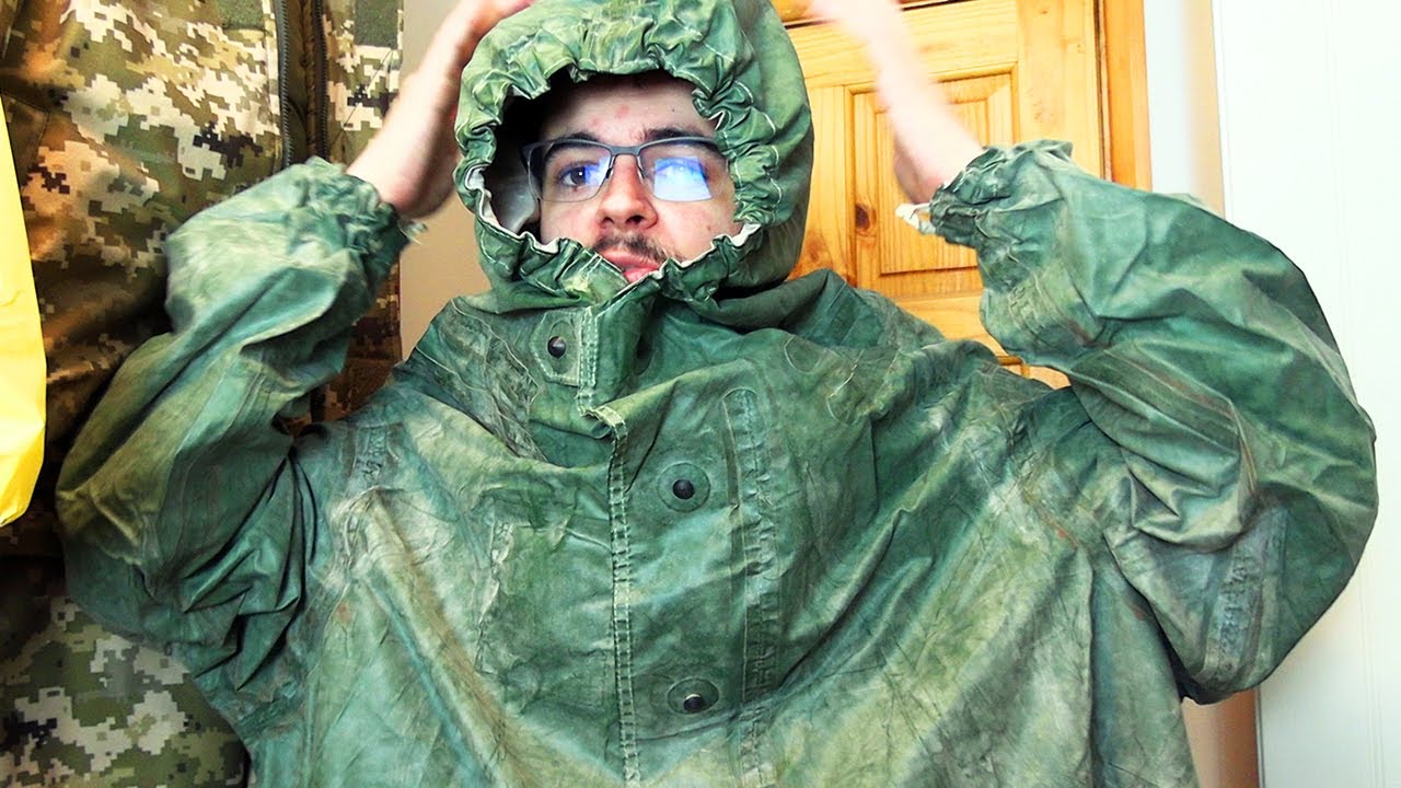 Soviet OZK NBC Suit - YouTube