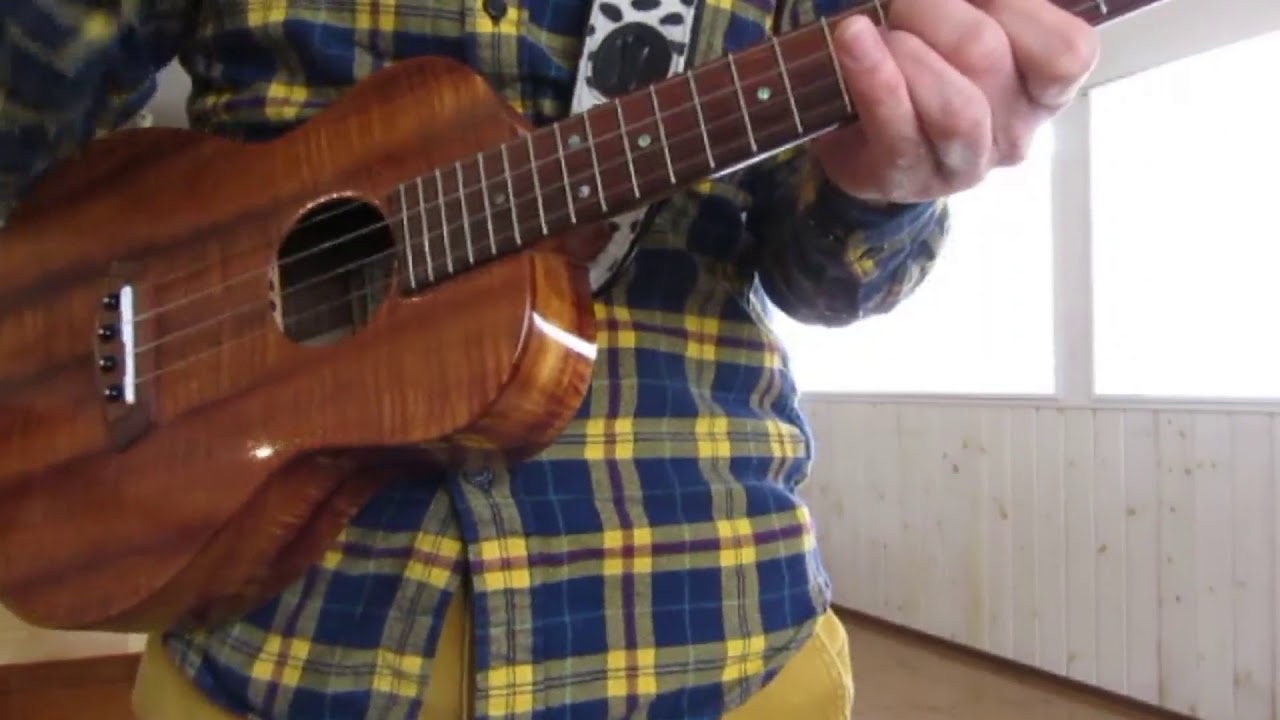Ukulele Challenge Song② 「Snake slide」 Peter Okada - YouTube