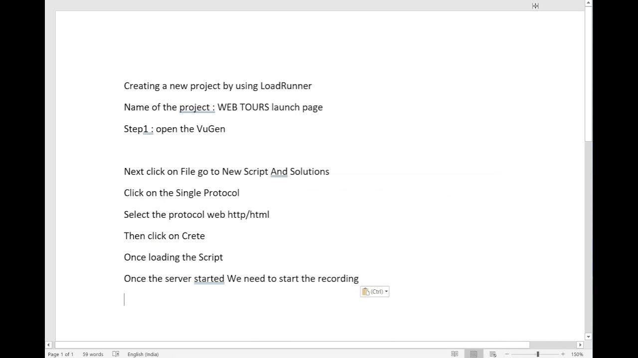 How to Run the Basic Script in LoadRunner Using Web Tours Application - YouTube