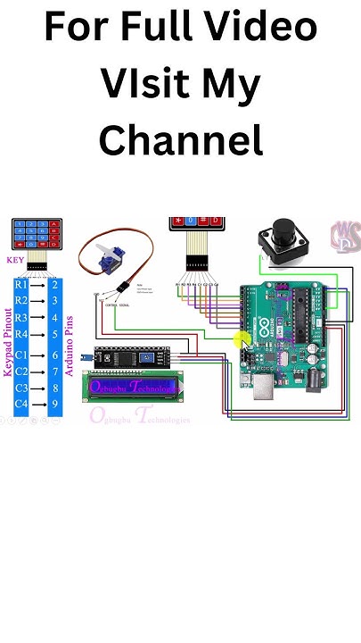 Smart Door Lock with Arduino_ Keypad & Servo Integration - YouTube