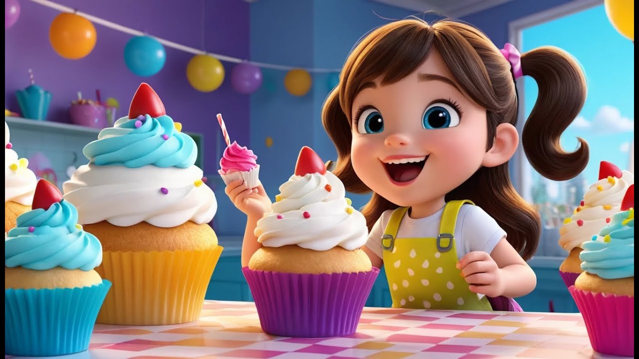 The Cupcake Parade Goes Marching On Rhyme Song | Popular Nursery Rhyme ...