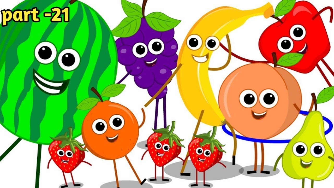 Fruit Song|A For Apple Song|Phonic Song|Nursury Rhymes & Songs for kids ...