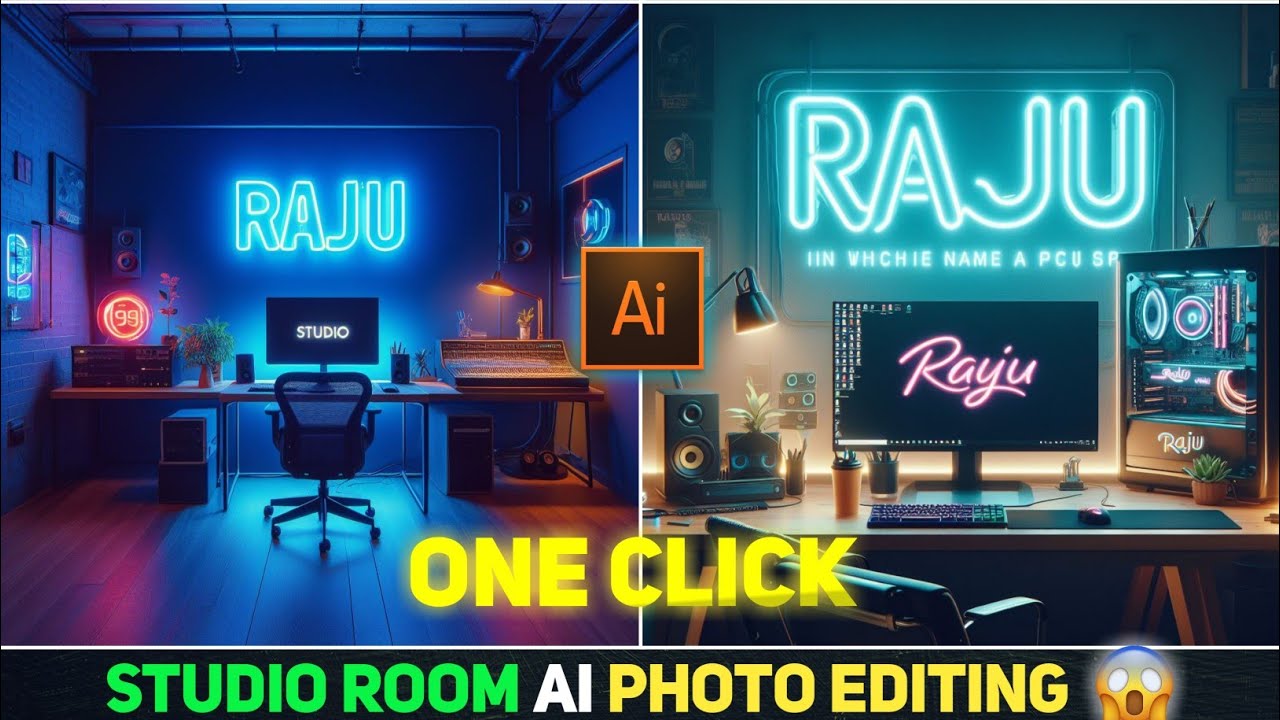 Studio Room Photo Editing in Mobile | Ai Studio Room Photo Editing ...