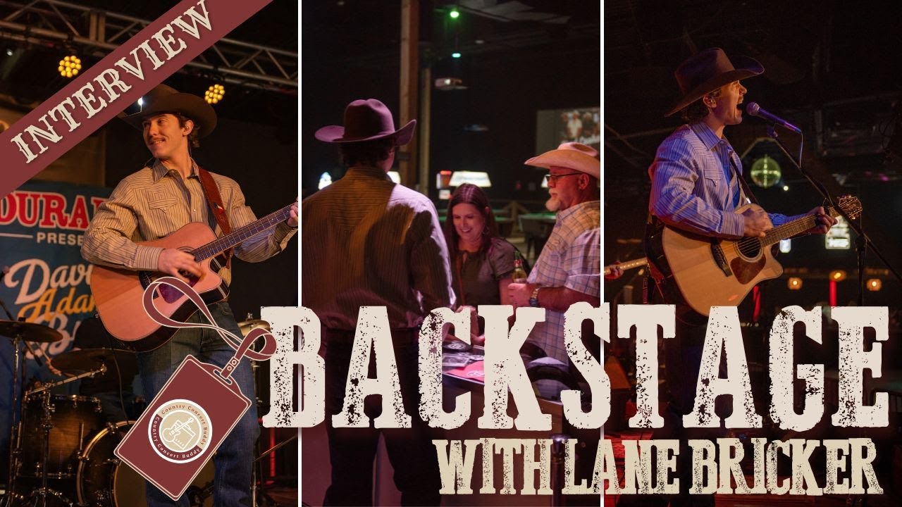 Backstage with Lane Bricker | Exclusive Interview! - YouTube