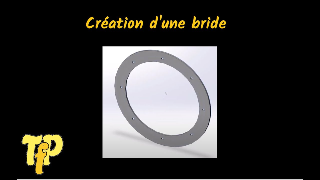 Bride avec SolidWorks - YouTube