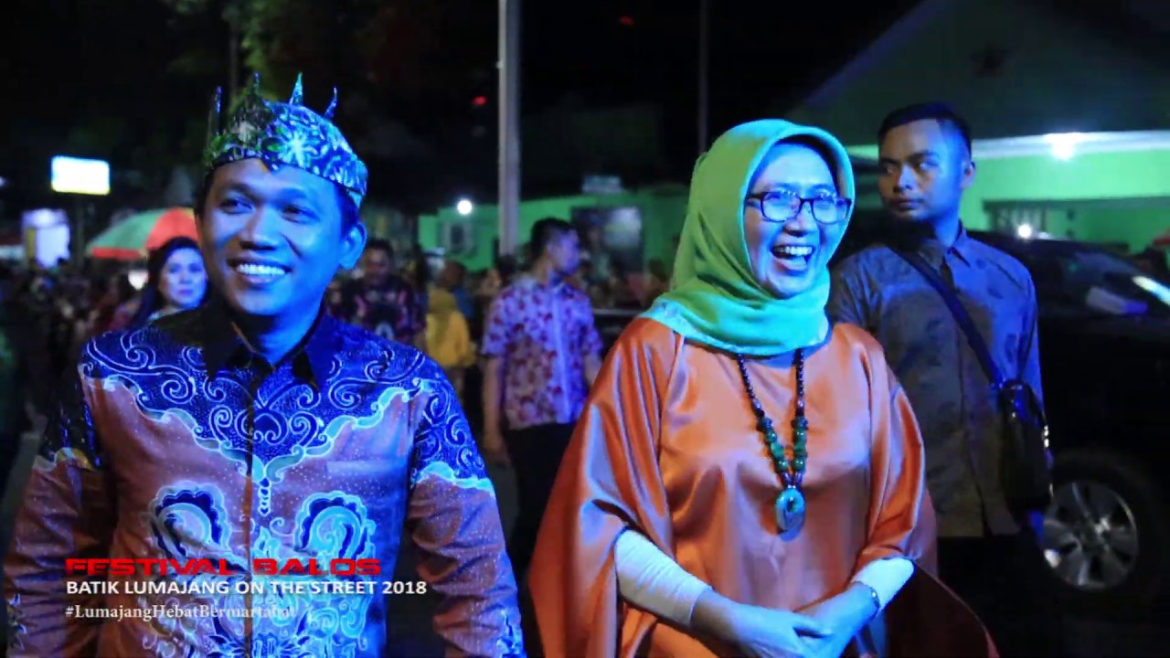 FESTIVAL BATIK LUMAJANG ON THE STREET - YouTube