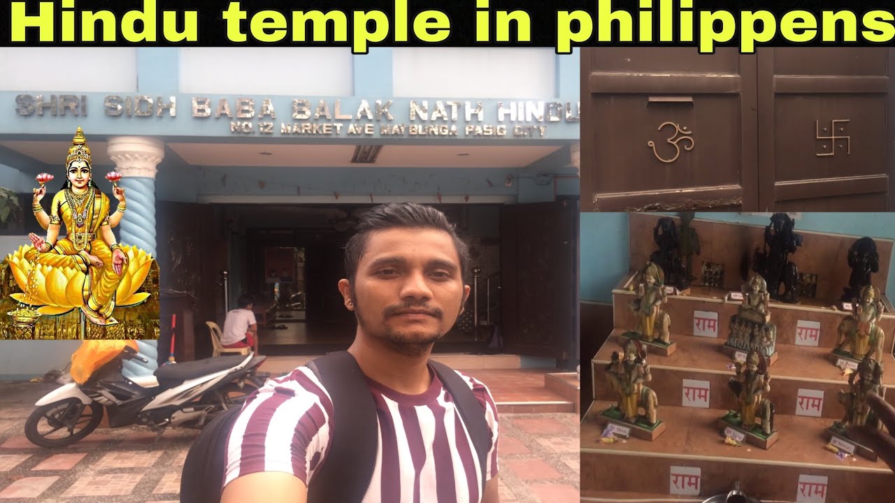 Hindu temple in pasig City philippens - YouTube