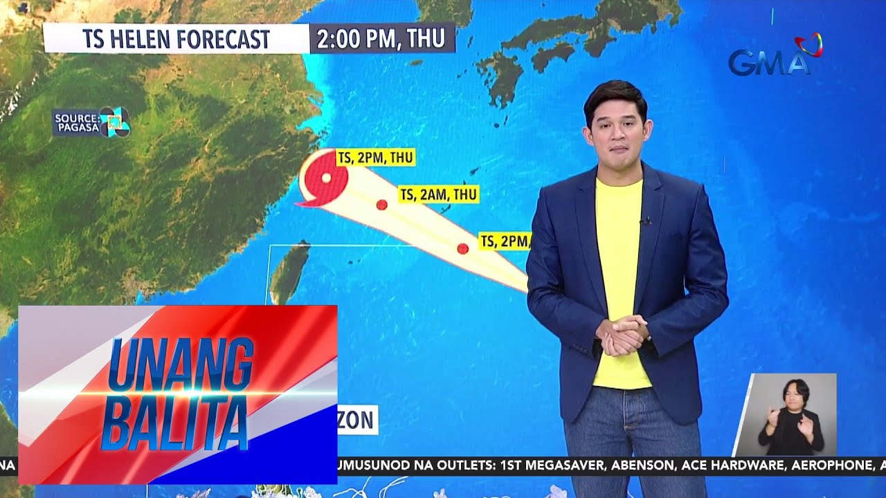Yellow rainfall warning, itinaas ng PAGASA sa ilang bahagi ng Palawan at... Unang Balita - YouTube
