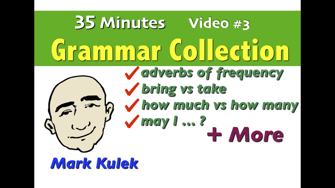 Basic English Grammar - video collection #3 | English for Communication ...