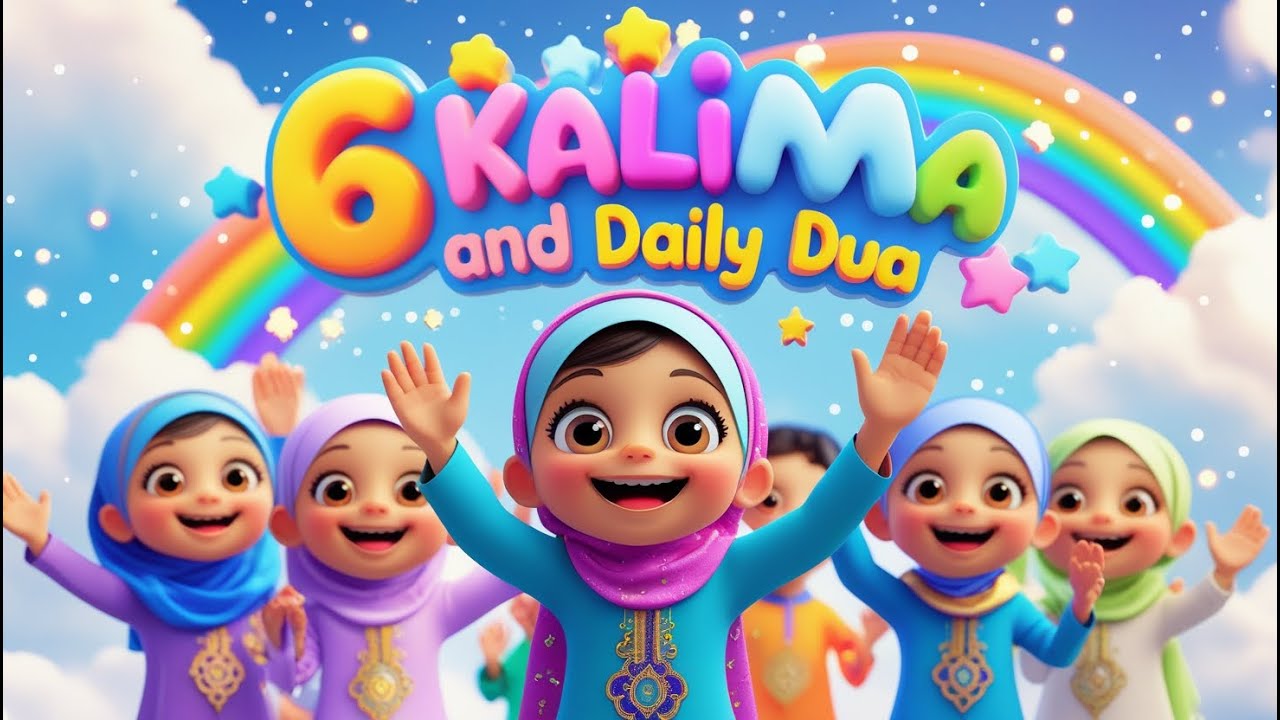 6 Kalima & Daily Duas for Kids | Easy Islamic Duas with Meaning ...