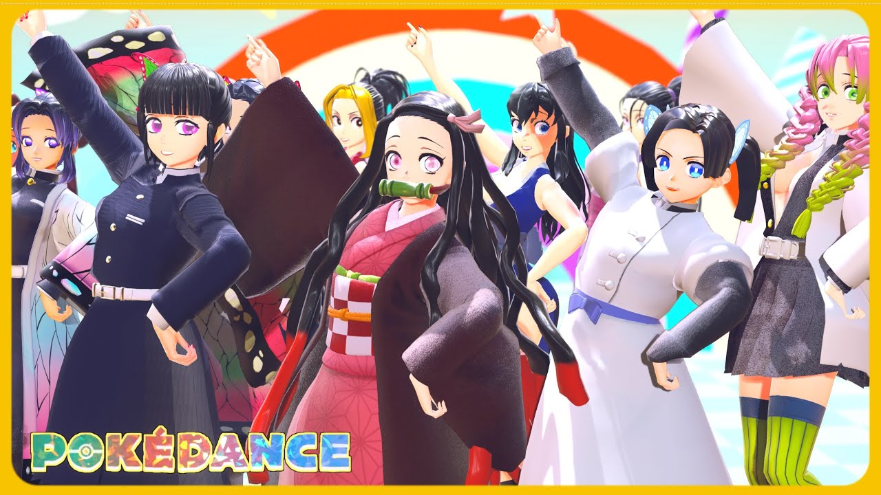【鬼滅の刃 MMD】『POKÉDANCE』【Demon Slayer MMD】 - YouTube