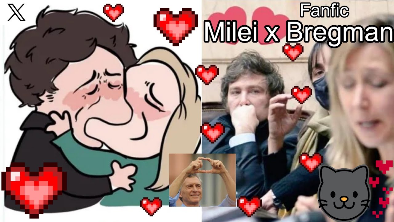 Leyendo un fanfic de Milei y Bregman - YouTube