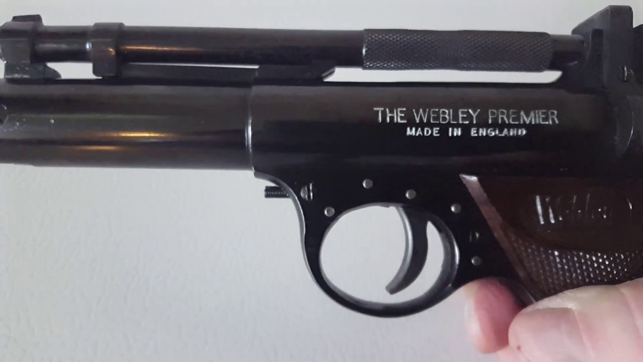 My Webley & Scott Premier .22 Air Pistol - A Classic British Design ...