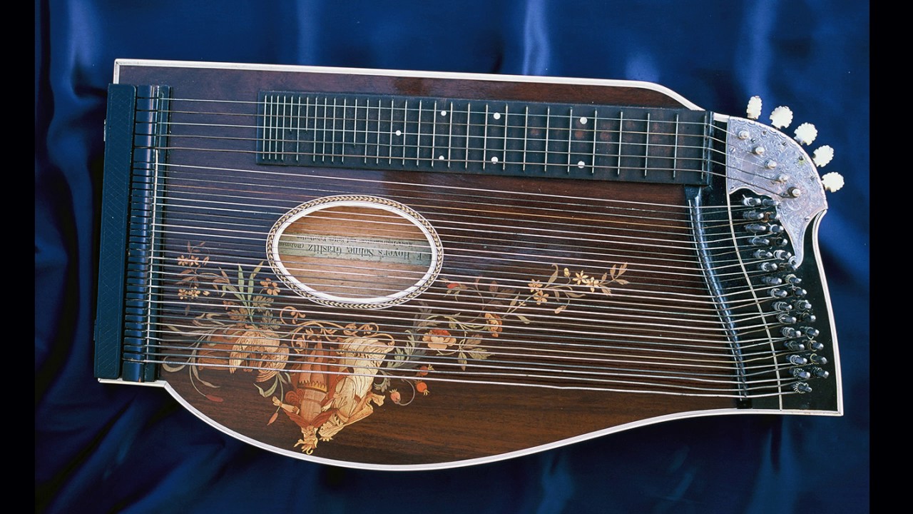Original sound of old Vienna zither 17 - YouTube