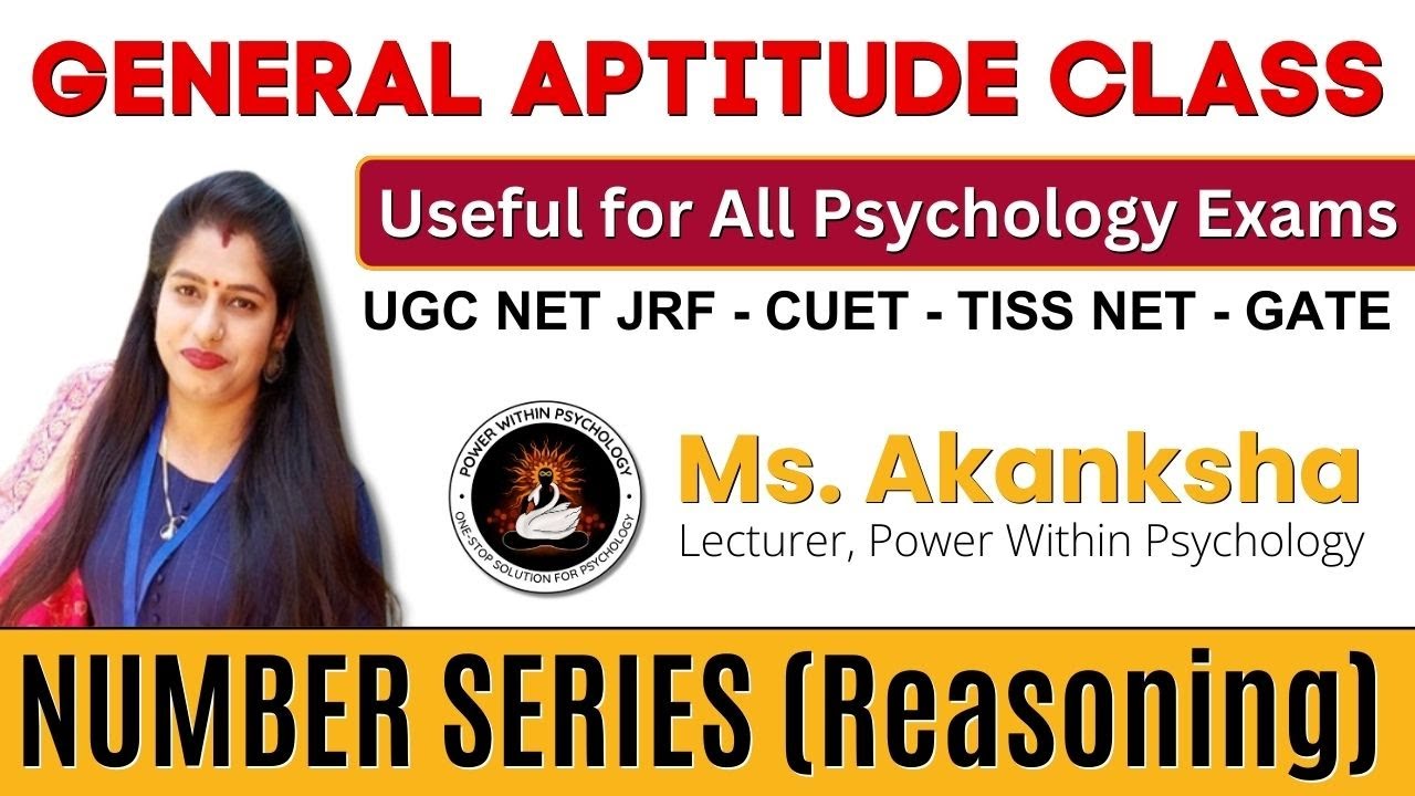 Number Series (Reasoning) - General Aptitude for UGC NET JRF - GATE ...