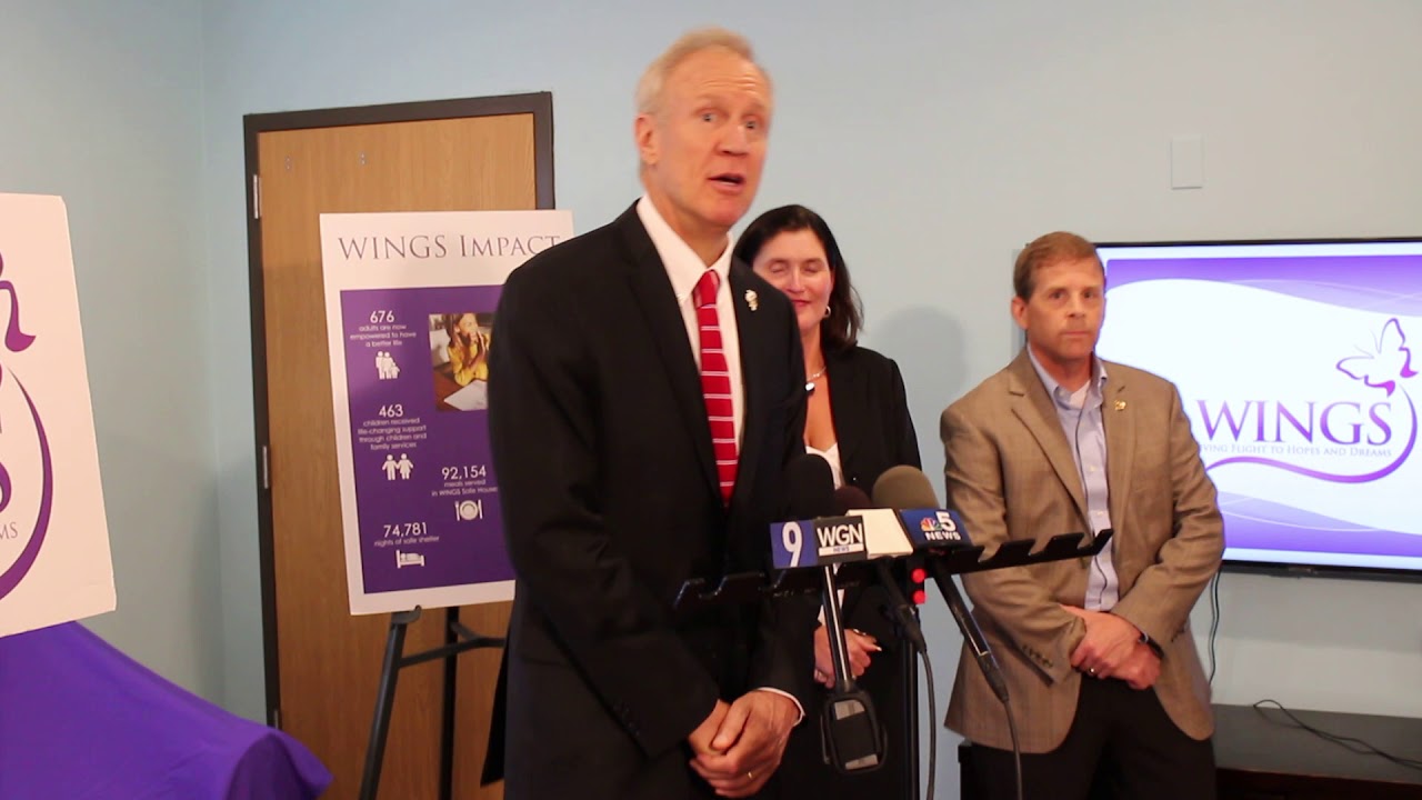Press Conference with the Governor at WINGS Safe House - YouTube