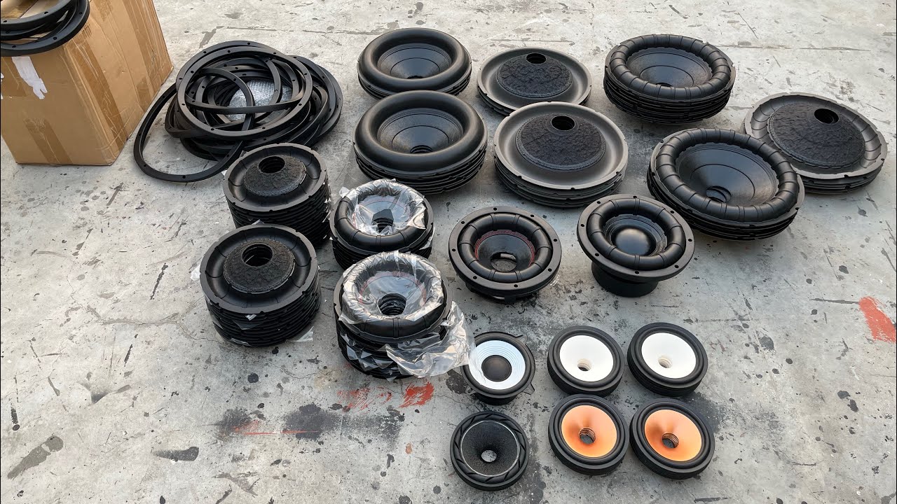 All types subwoofer 🔊 spare part 12” fat cone,lining cone,8”fat lining ...