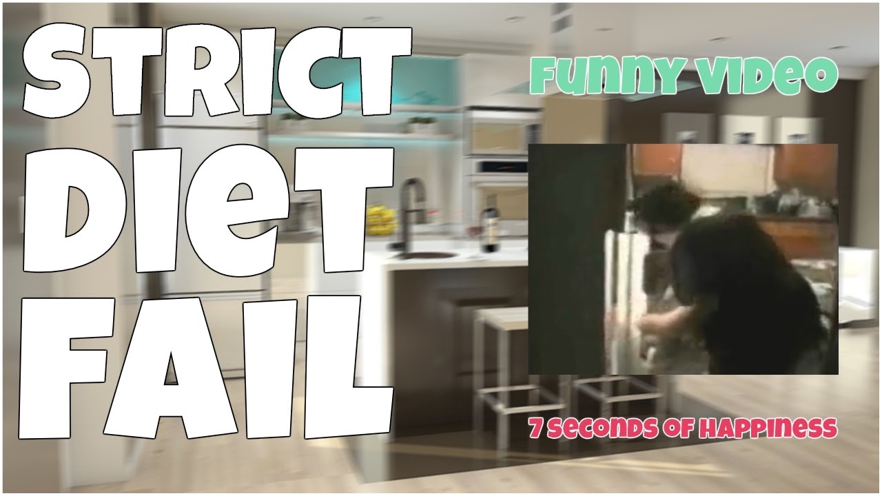 Strict diet fail 🔸 7 second of happiness FUNNY Video 😂 #367 - YouTube