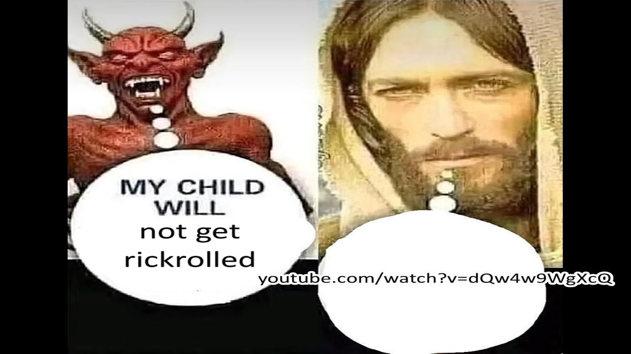 Jesus QR Code Meme (Rick Roll) - YouTube