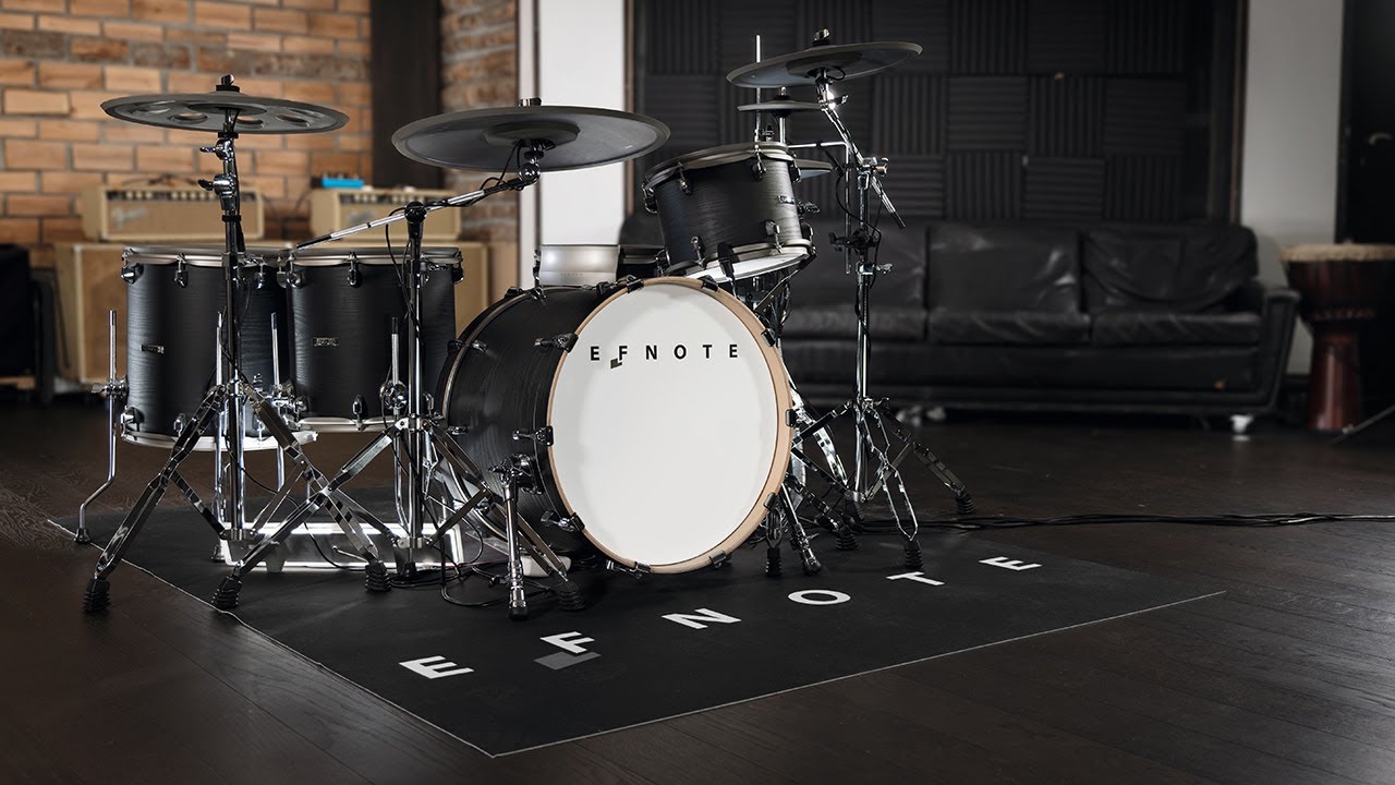 EFNOTE 7X – High End E-Drum Set - YouTube