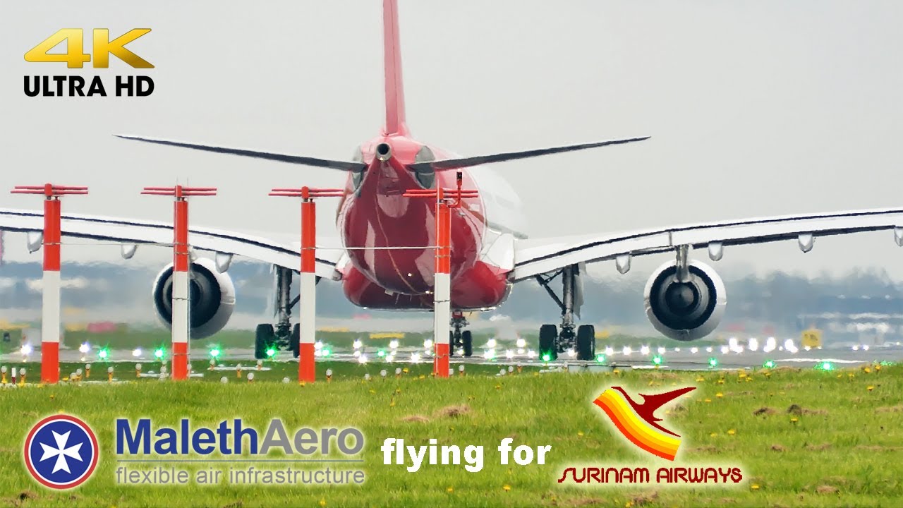 Maleth-Aero A330 flying for Surinam Airways | 'PY993' AMS - Paramaribo ...