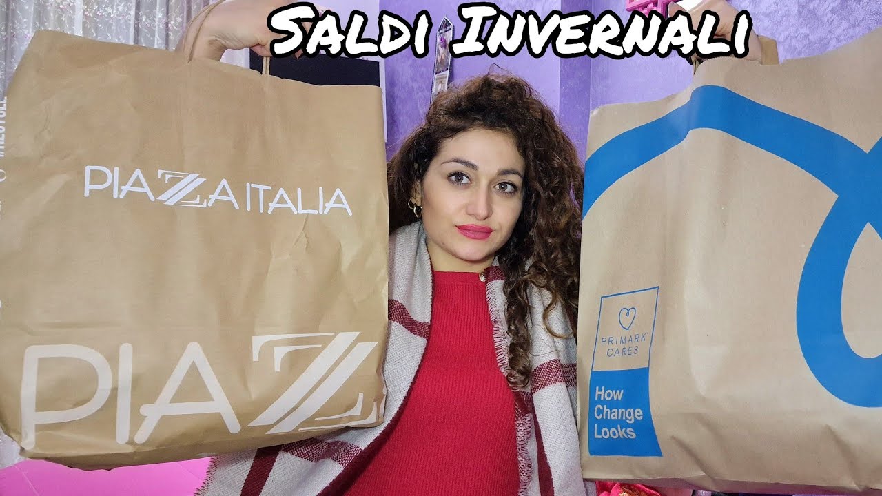 Haul: SHOPPING CON I SALDI INVERNALI 💶 - YouTube