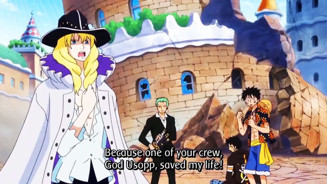 Cavendish joins Luffy's Alliance after being rescued by Usop - One ...