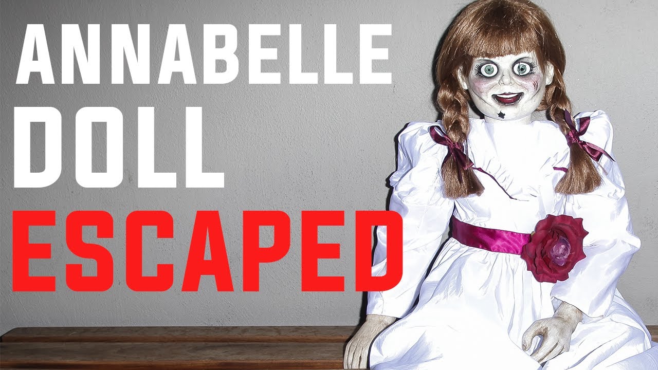 Annabelle Doll Escapes! (Where is she?) - YouTube