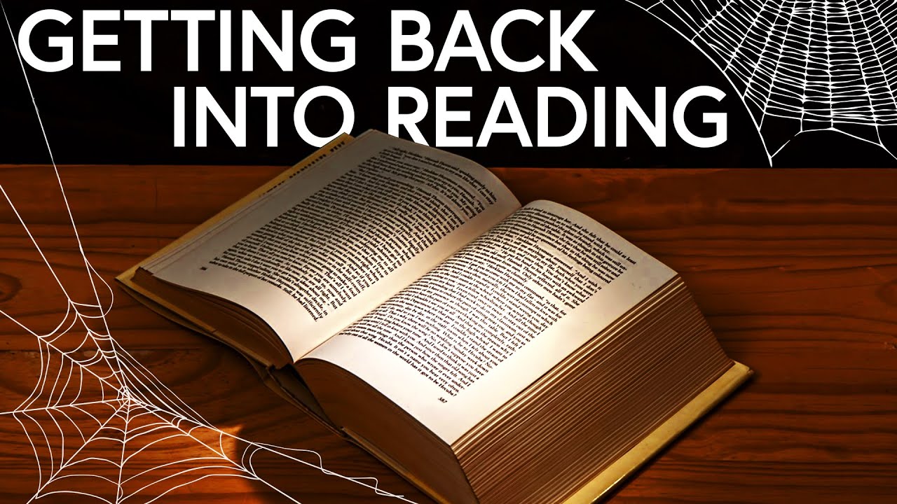 How to Rebuild a Reading Habit (14 Tips) - YouTube