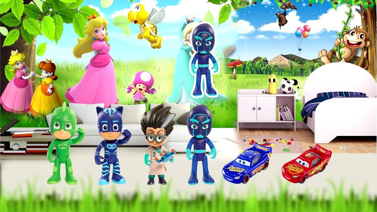 Learn Colors With Pj Masks with fun toys & amazing video for kids - YouTube