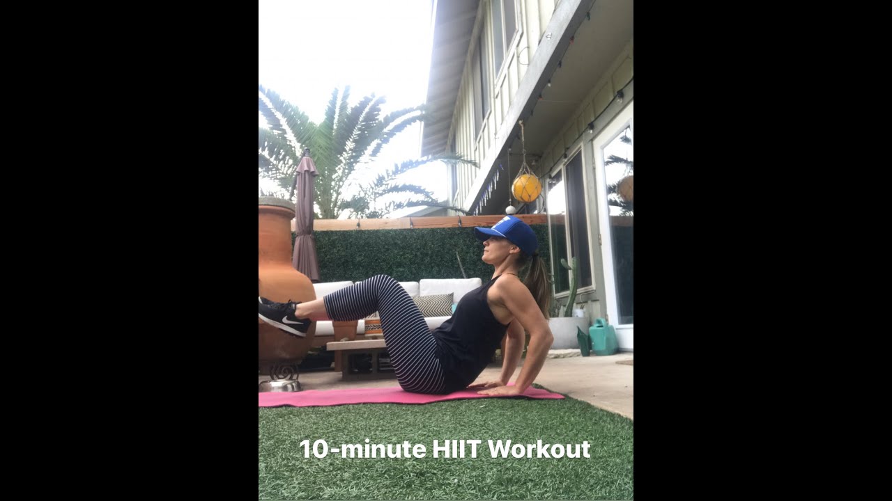 10 Minute HIIT Workout - YouTube
