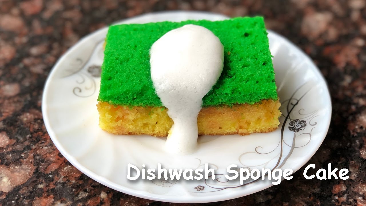 Illusion prank cake | Edible dish sponge cake | Illusion cake(prank ...