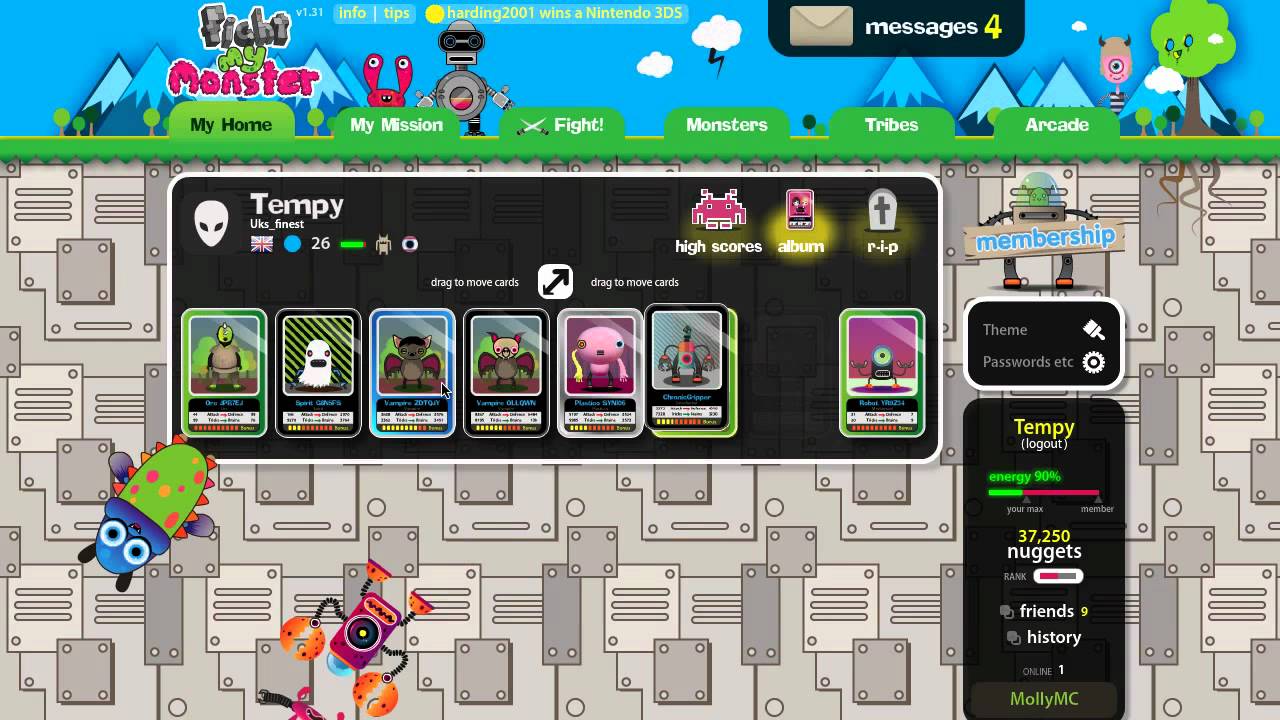 Fight My Monster ....... Organizing your Monsters - YouTube