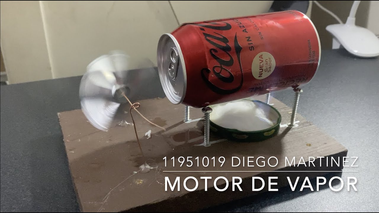 Motor de Vapor (Experimento) - YouTube