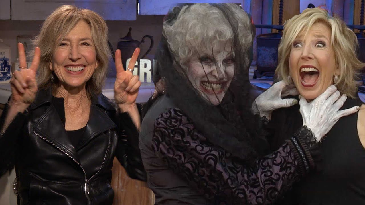 Scream Queen Lin Shaye Talks Real Horrors of The Grudge - YouTube