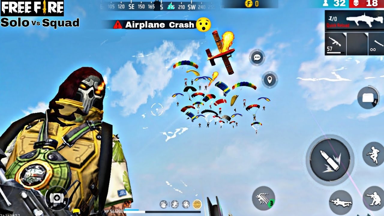 RGS50 Airplane Shot 😲 Free Fire Gameplay 🔥 Best Gameplay Free Fire 😳 ...