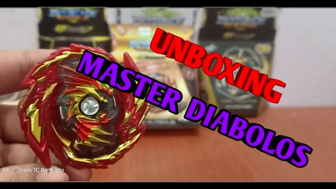 Unboxing MASTER DIABOLOS(FLAME) B-155 - YouTube