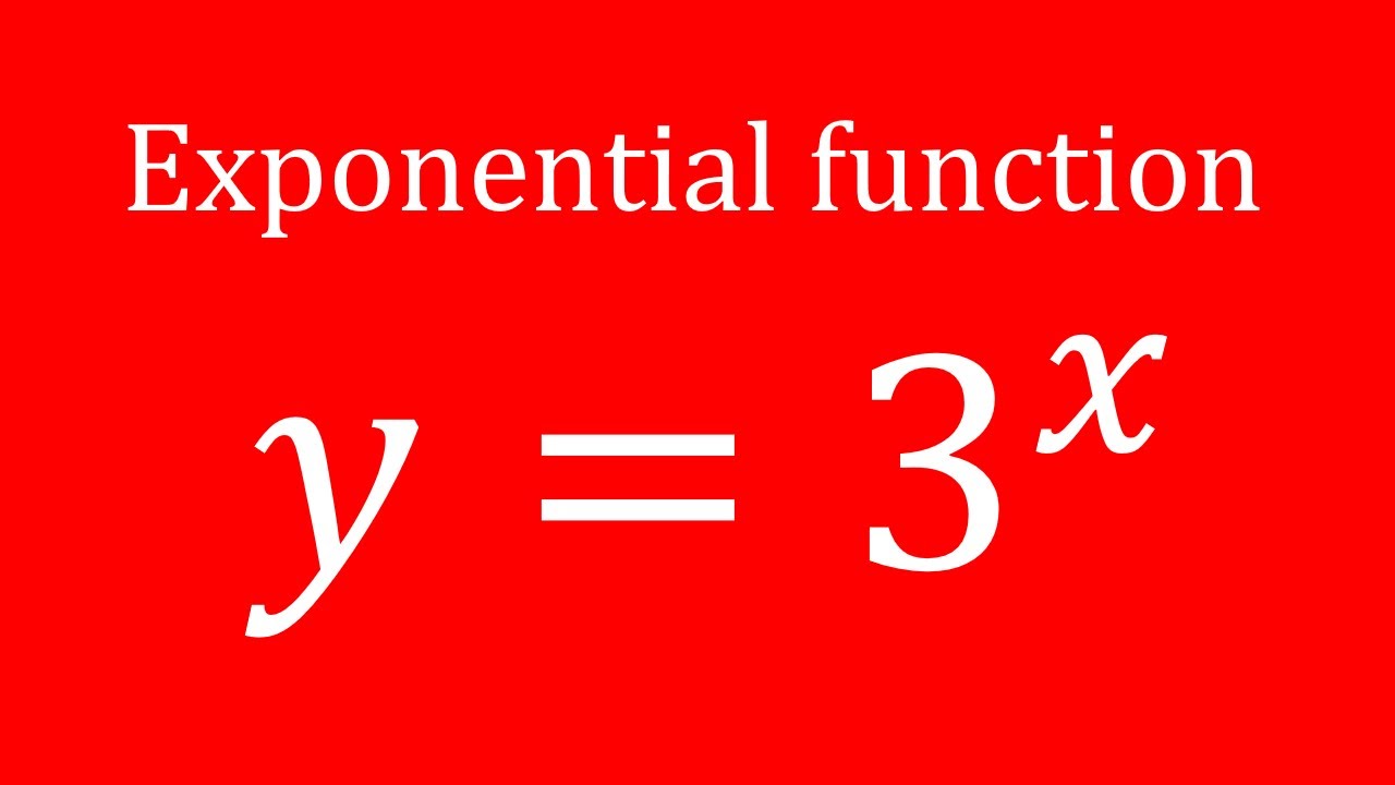 How To Graph Exponential Functions YouTube How To Graph Exponential Functions YouTube