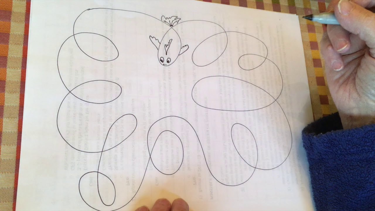 Fish Loops Drawing - YouTube