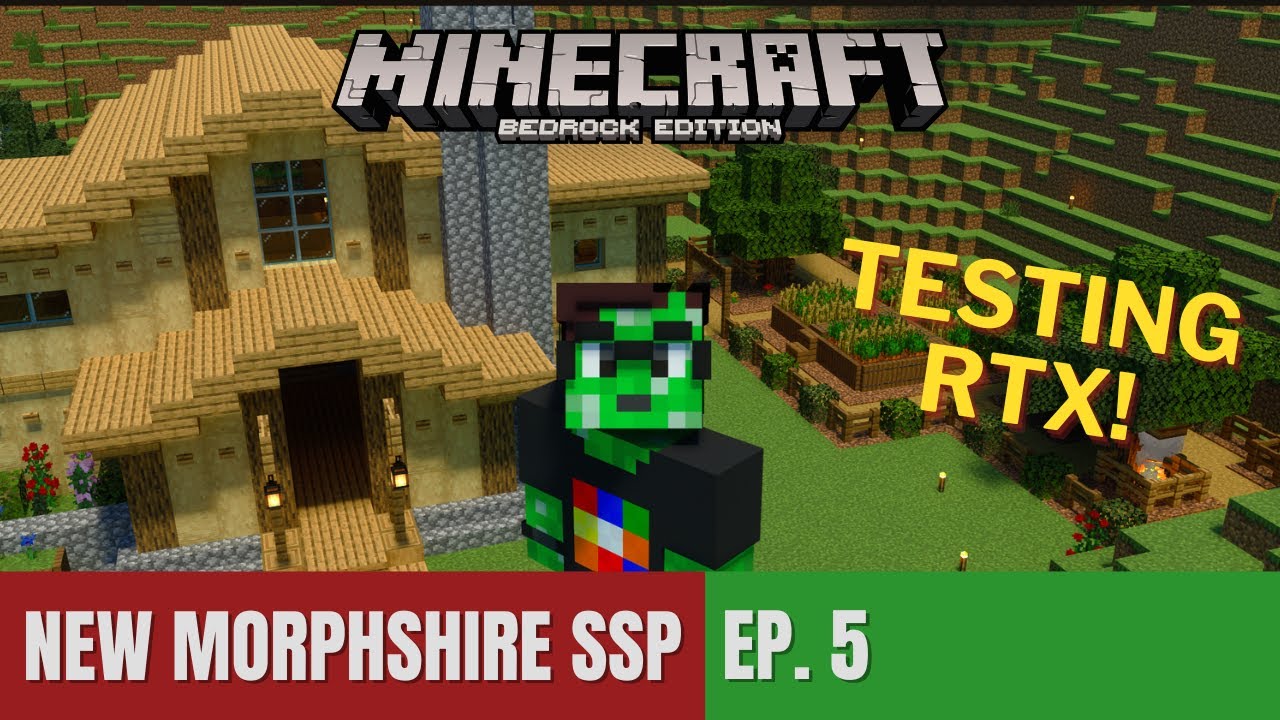 Into the Nether, Plus Testing RTX! - New Morphshire Ep. 5 - Let's Play ...