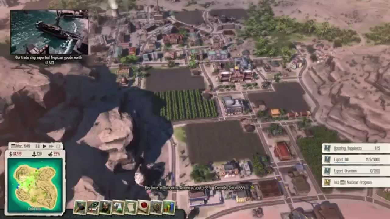 Let's Play: Tropico 5 campaign Nuclear Program part 3/9 - YouTube