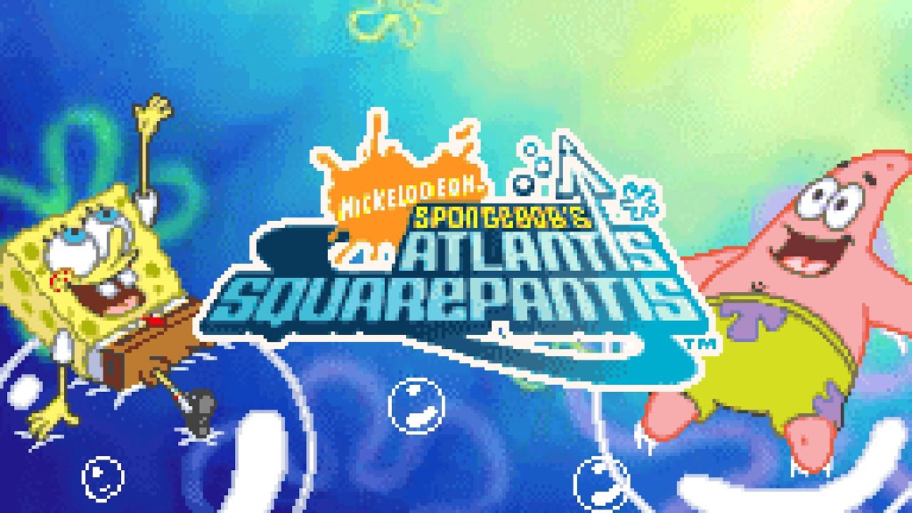 Minigame Select - SpongeBob's Atlantis SquarePantis (DS) - YouTube