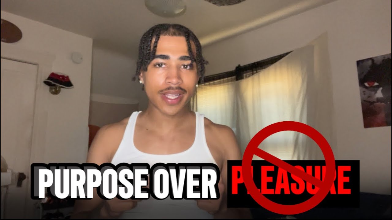 Why You Need To Choose Your PURPOSE Over PLEASURE - YouTube