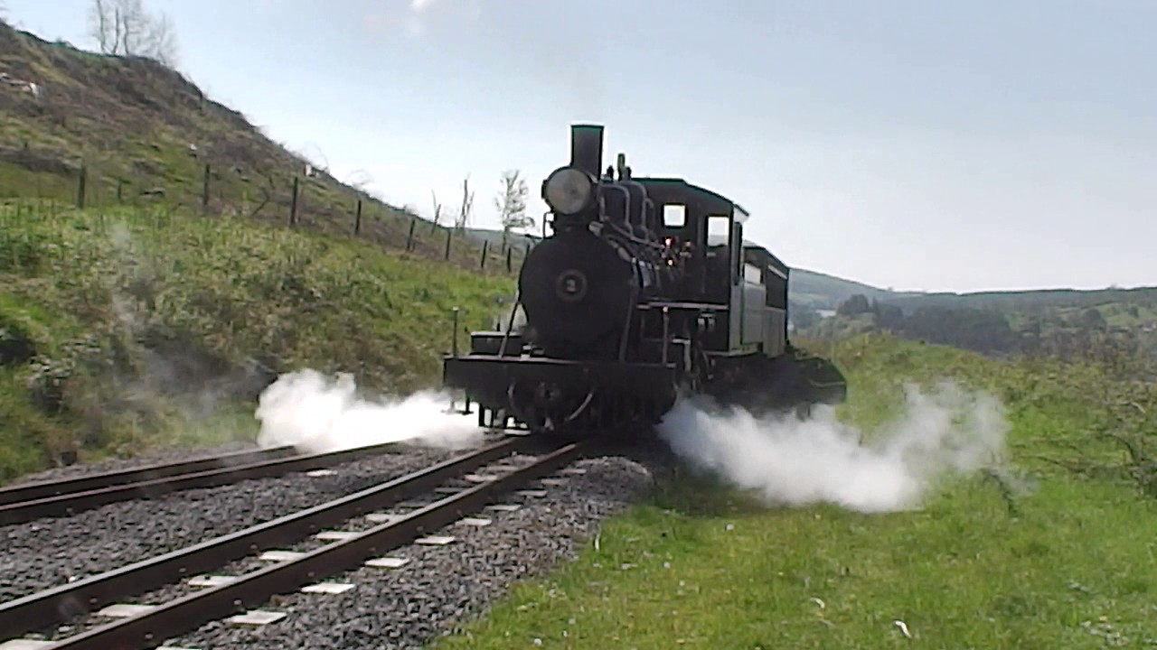 Brecon Mountain Steam railway - YouTube