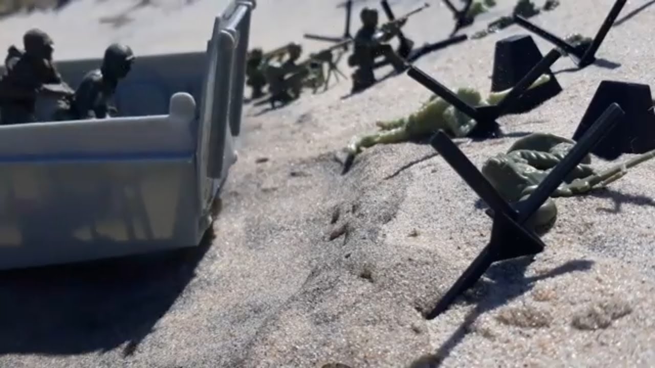 D-DAY - Army Men Stop Motion Film - YouTube
