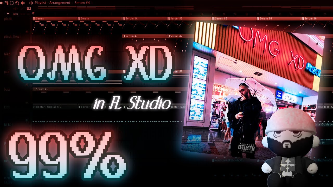 How 'OMG XD' By Odetari Was Made On FL Studio | Instrumental Breakdown ...
