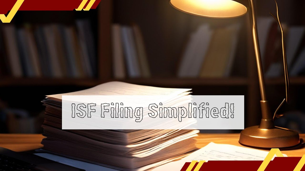 Master ISF Filing: AMS Validation Rules Explained! - YouTube