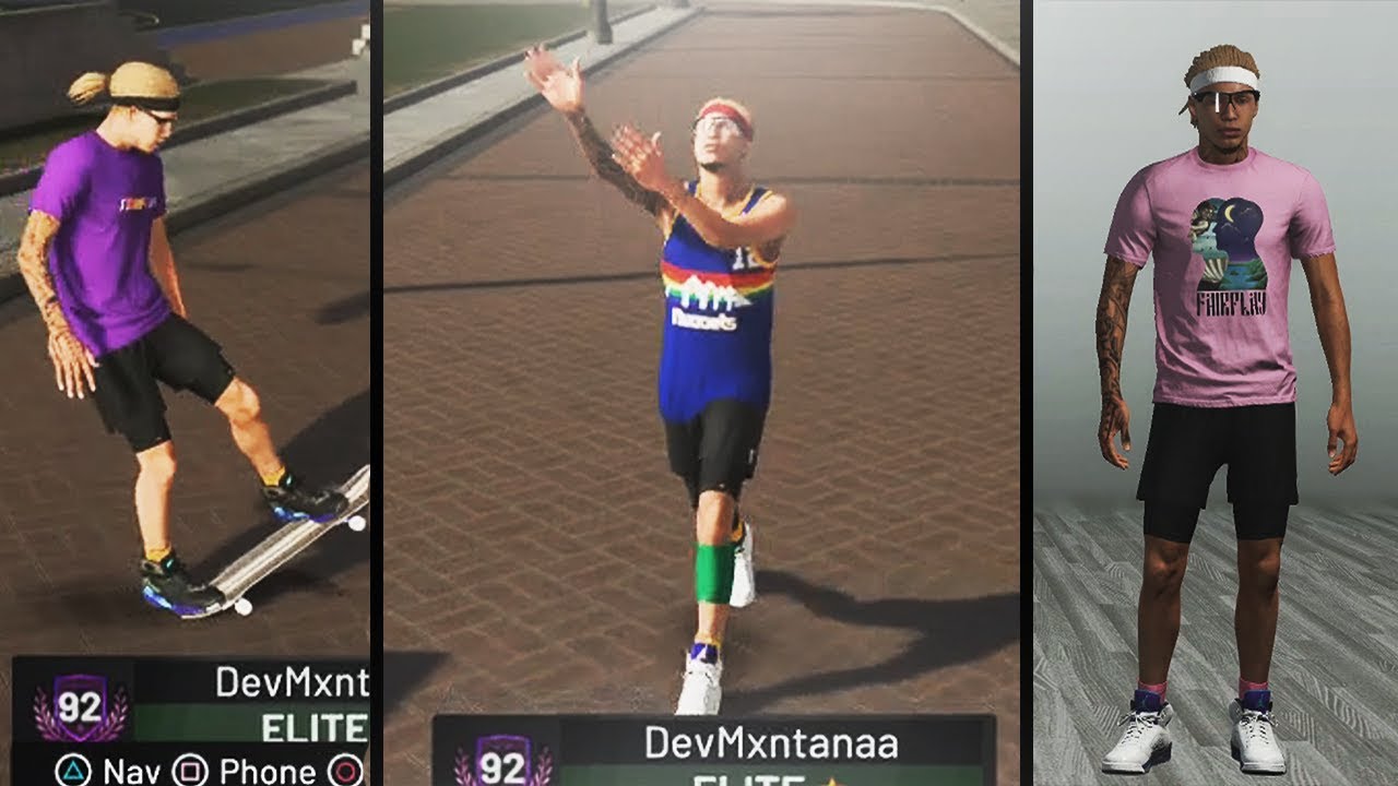 BEST NBA 2K19 MyPARK OUTFITS! DRIPPIEST DRIBBLE GOD OUTFITS TO WEAR IN ...