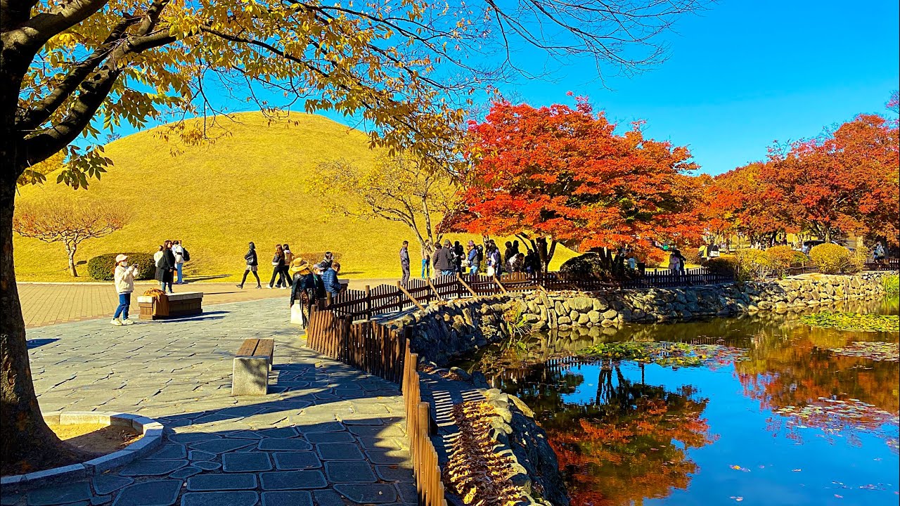 Korea - Take a tour of Daereungwon Tomb Complex(Cheonmachong ...