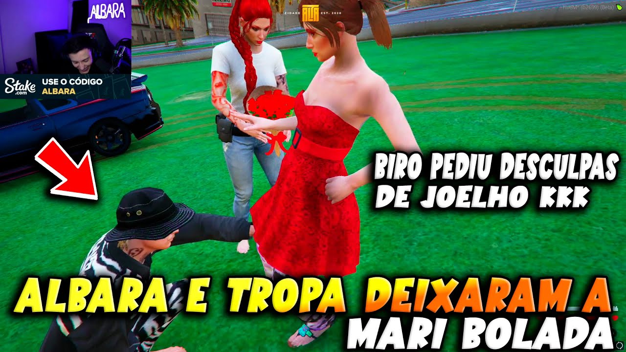 ALBARA E TROPA DEIXARAM A MARI BOLADA E O BIRO TEVE QUE PEDIR DESCULPAS ...